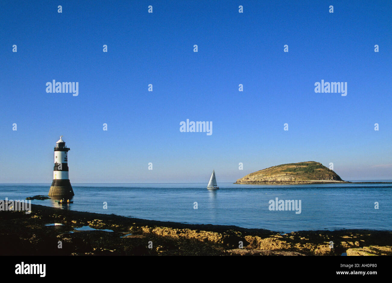 Penmon point boat hi-res stock photography and images - Alamy