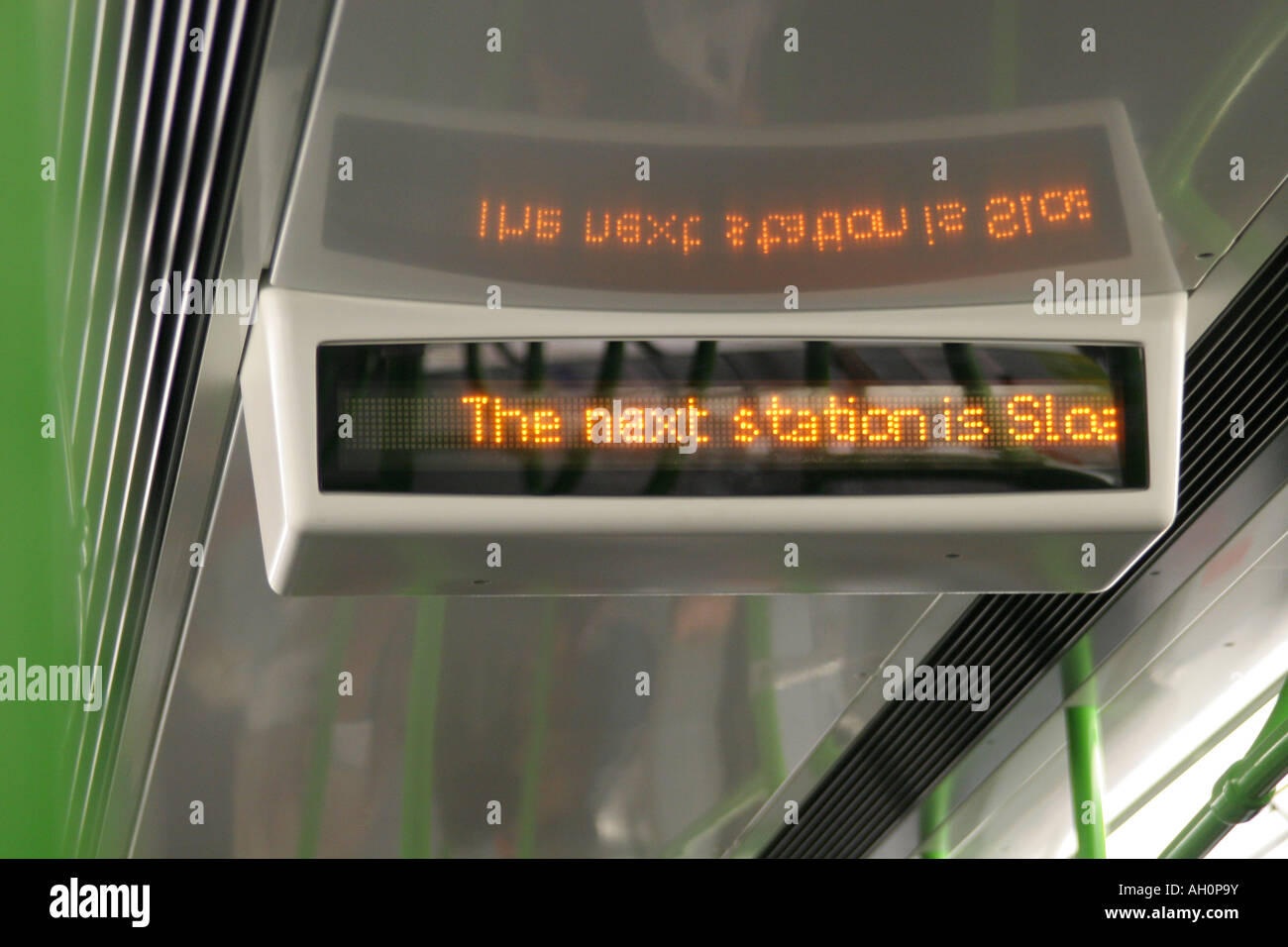 The next station is Stock Photo - Alamy