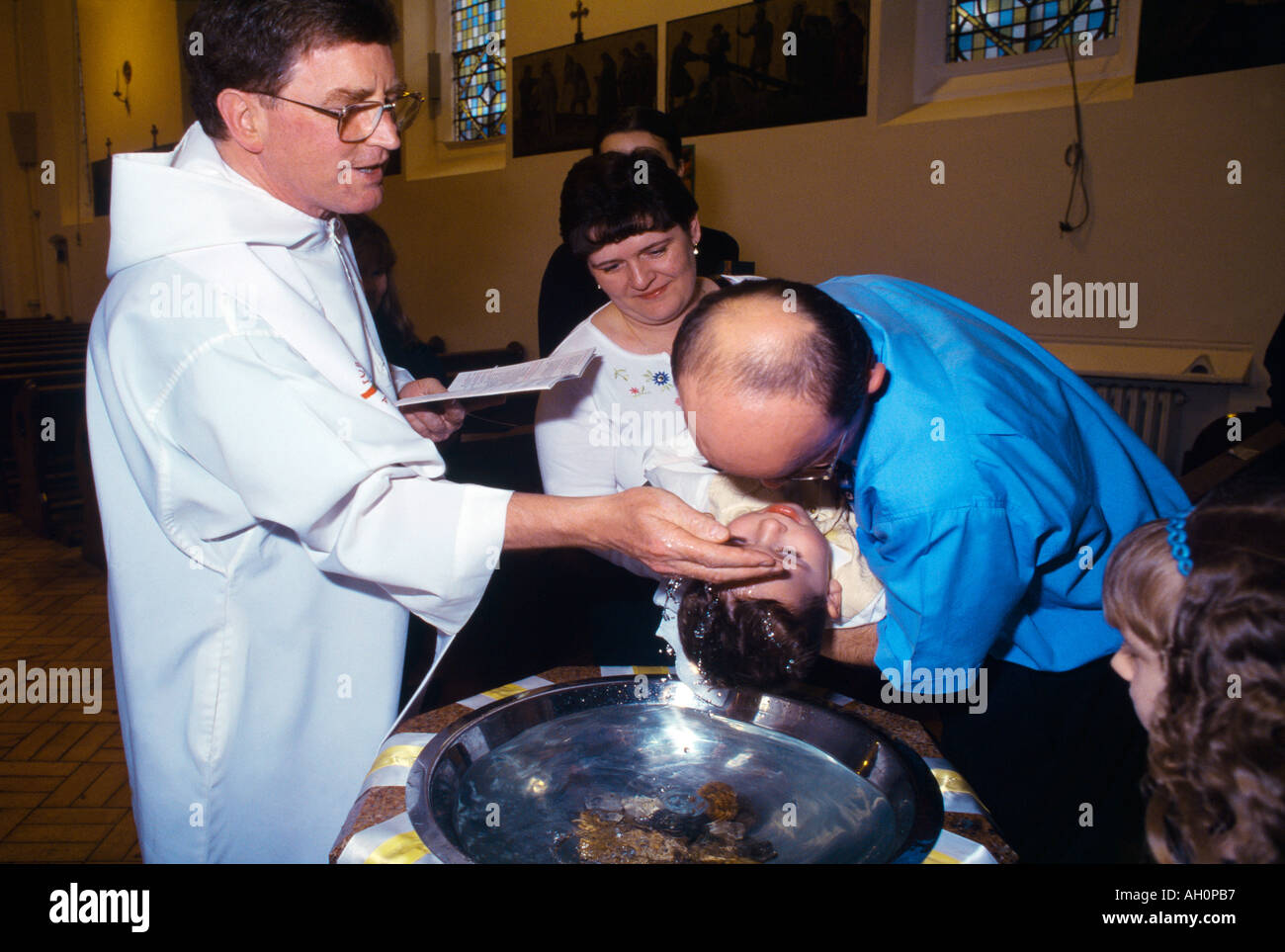Baptising hi-res stock photography and images - Alamy