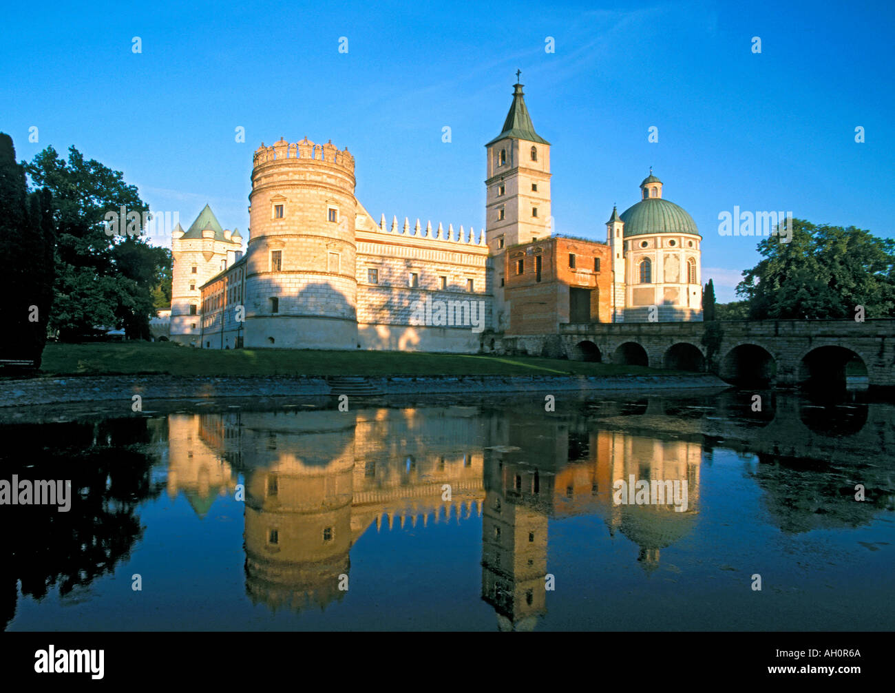 Krasiczyn Castle build 1580 1633 by Krasicki family Stock Photo - Alamy