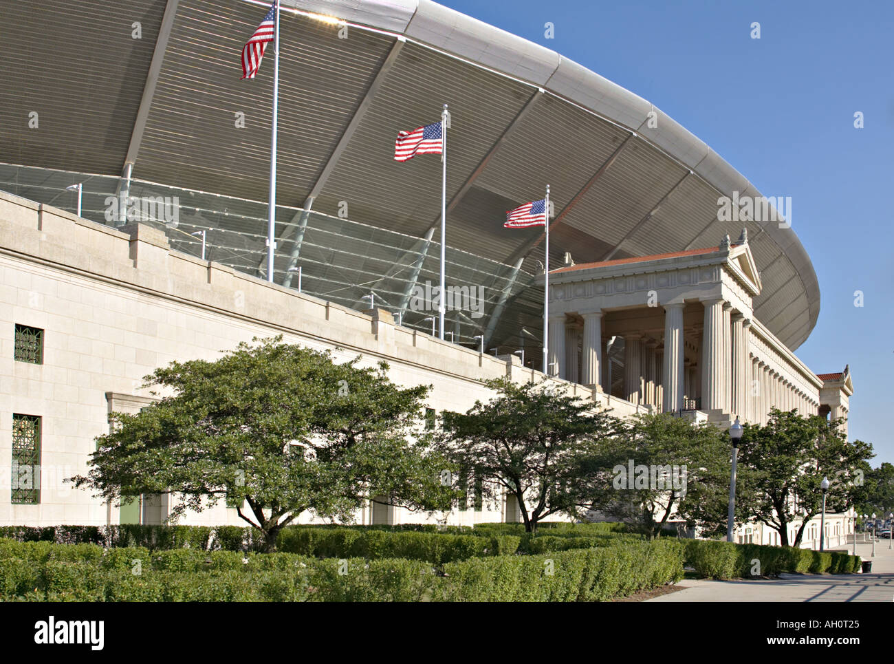 Soldier field home football stadium hi-res stock photography and images ...