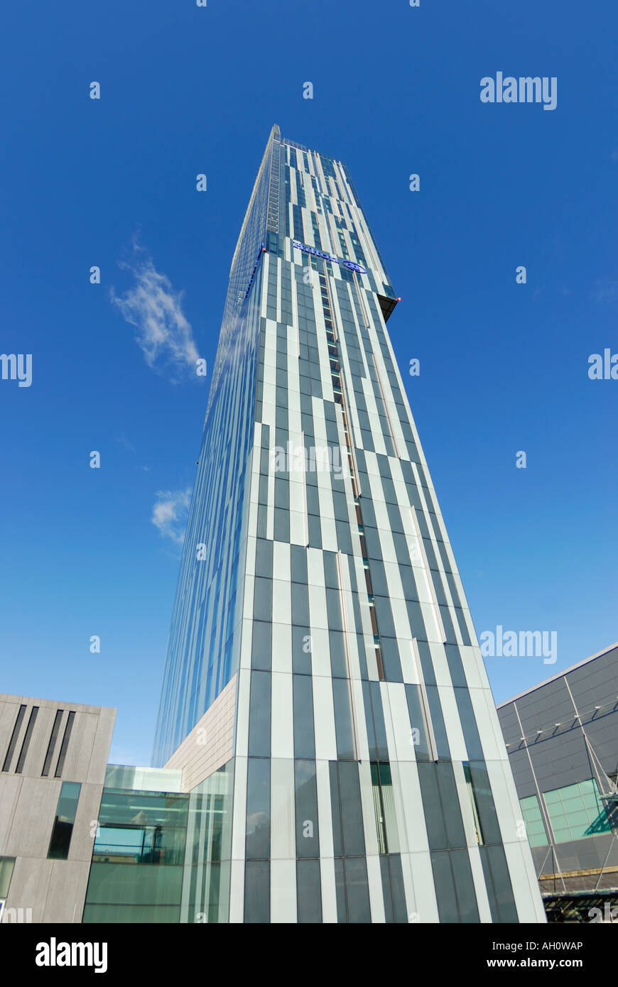 Beetham Tower, the tallest structure in Manchester UK Stock Photo - Alamy