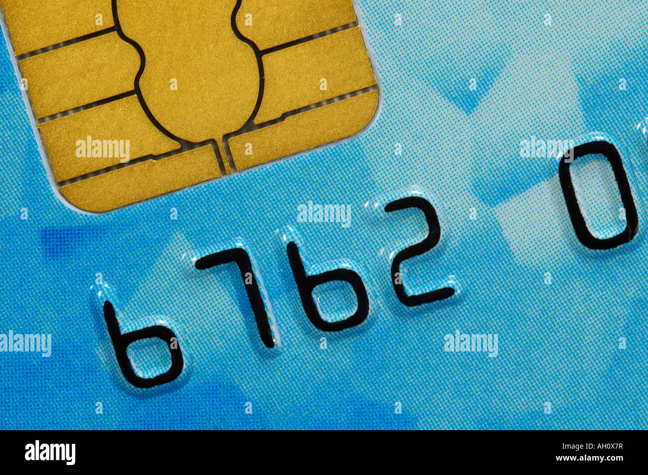 Credit Card With Chip. Closeup Stock Photo - Alamy