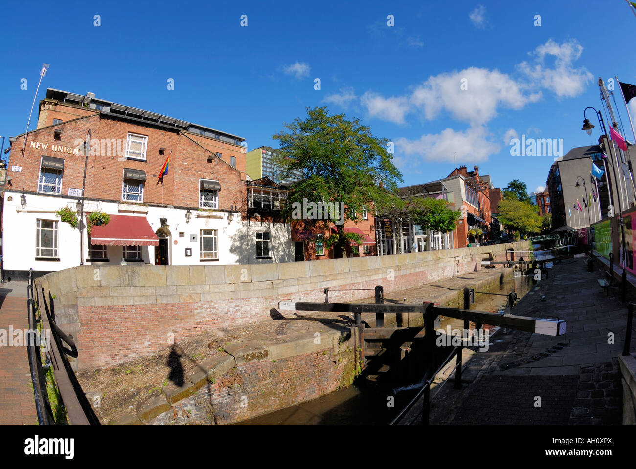 The New Union Public house on Canal Street in the Gay Village area of ...