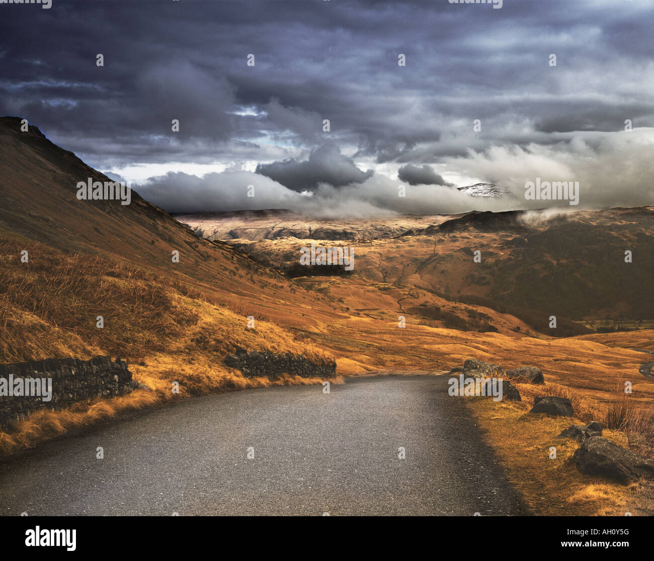 Honister Pass, Lake District, Cumbria Stock Photo - Alamy