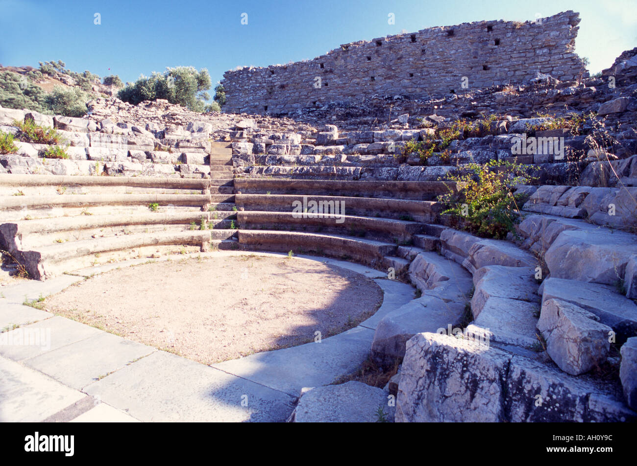 Ancient Greek Iasos Turkey Stock Photo - Alamy