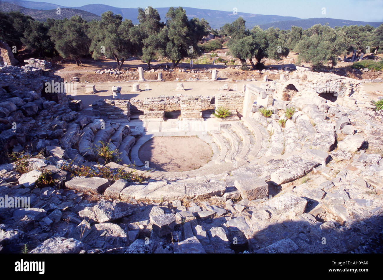 Ancient Greek Iasos Turkey Stock Photo - Alamy