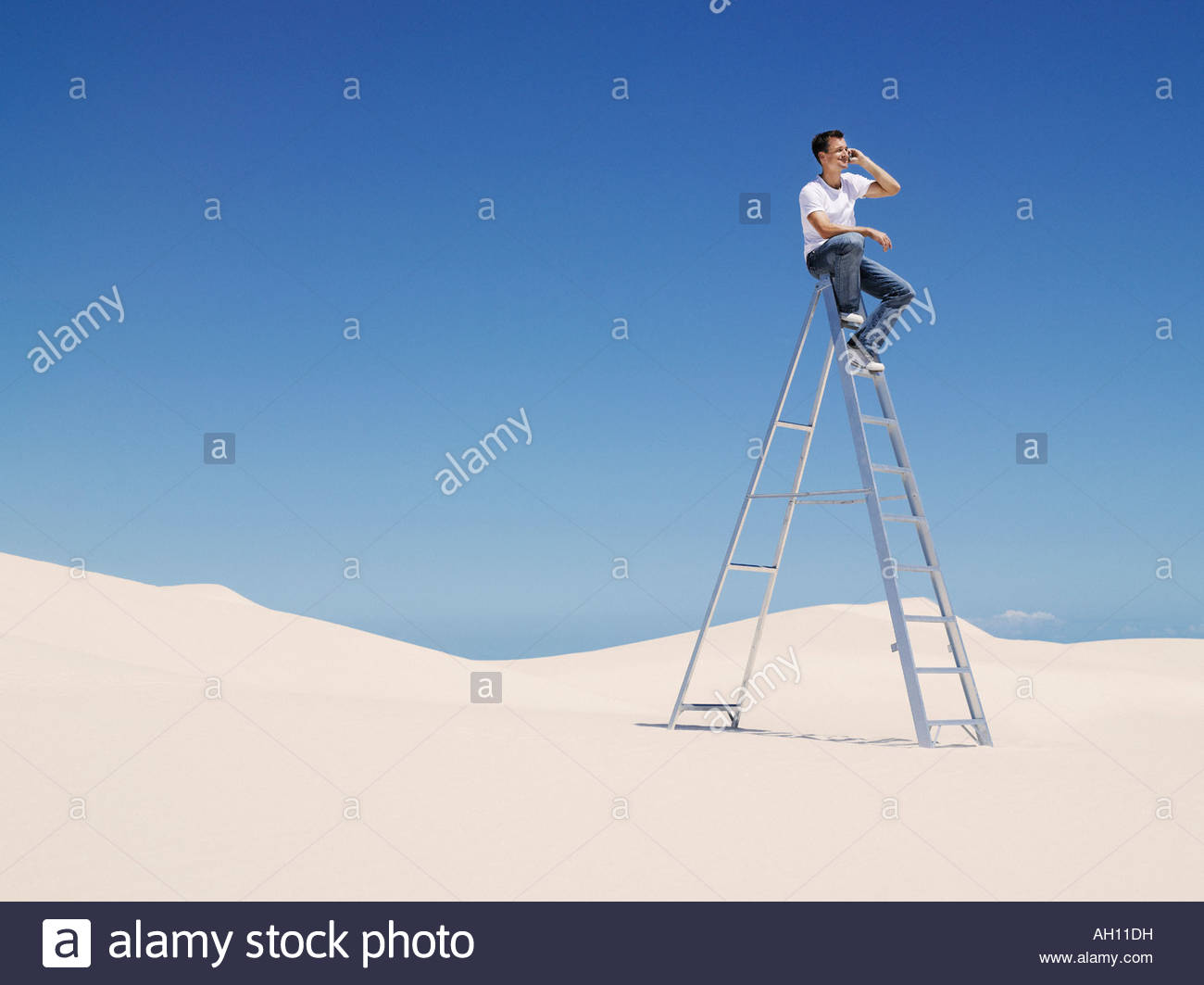 Ladder Telephone Stock Photos & Ladder Telephone Stock Images - Alamy