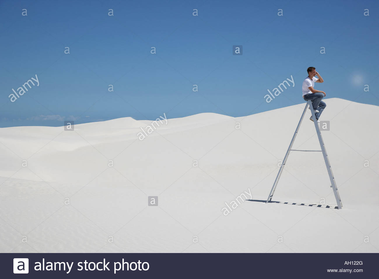 Ladder Telephone Stock Photos & Ladder Telephone Stock Images - Alamy