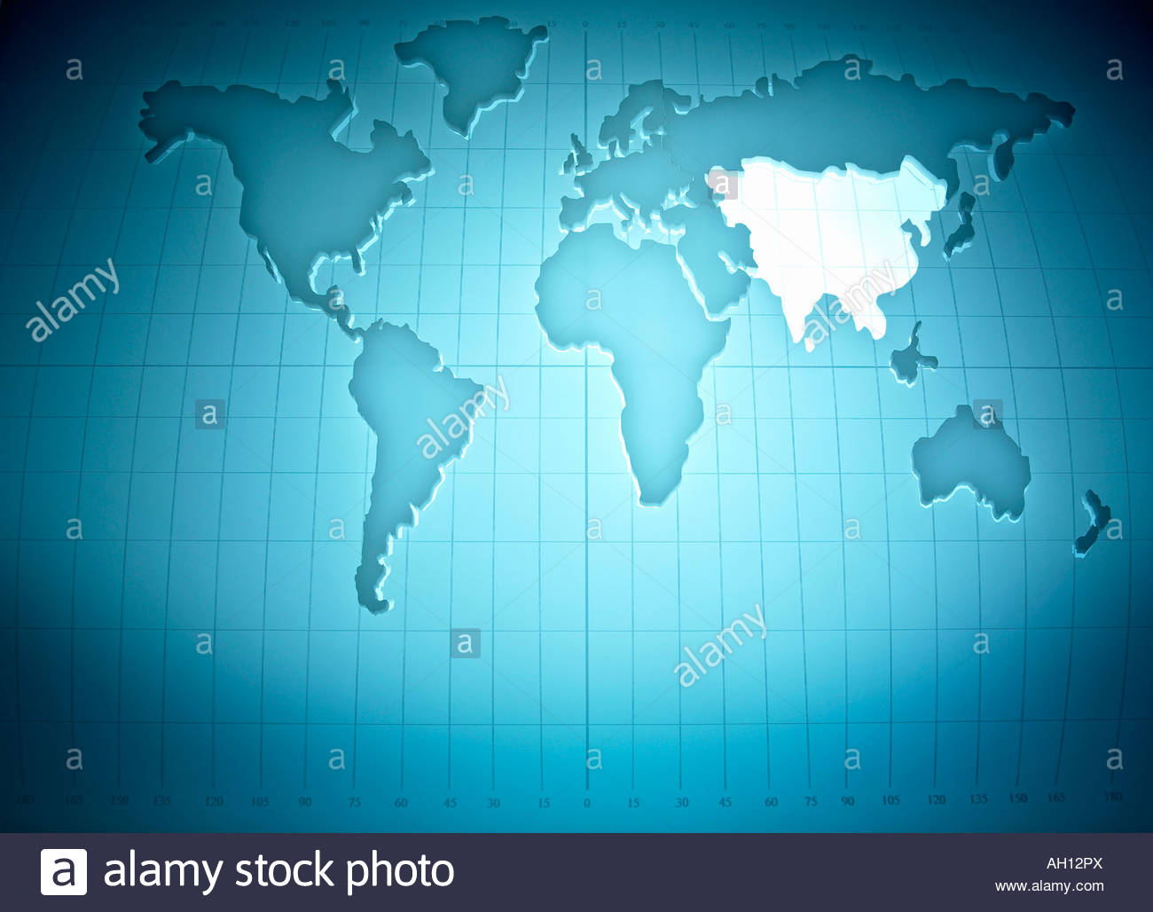 Globe Map Asia Stock Photos & Globe Map Asia Stock Images - Alamy
