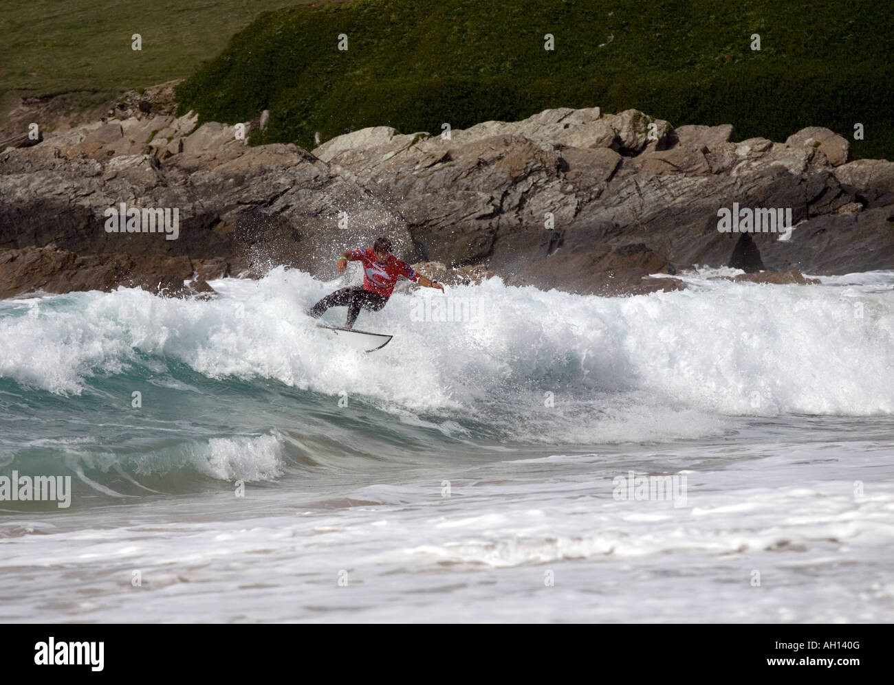 Boardmasters surfing contest hi-res stock photography and images - Alamy