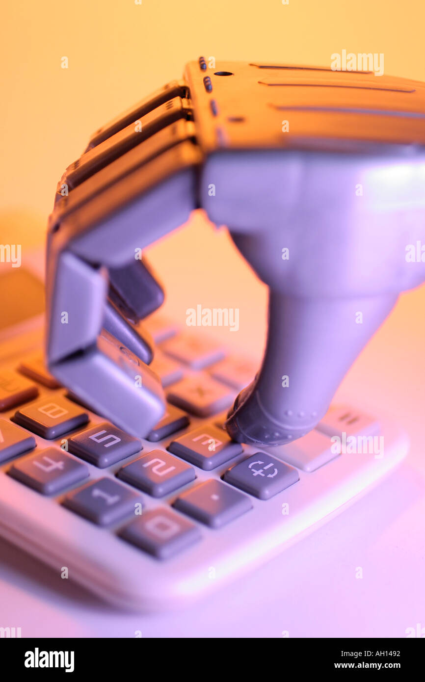 Calculation robotic hi-res stock photography and images - Alamy