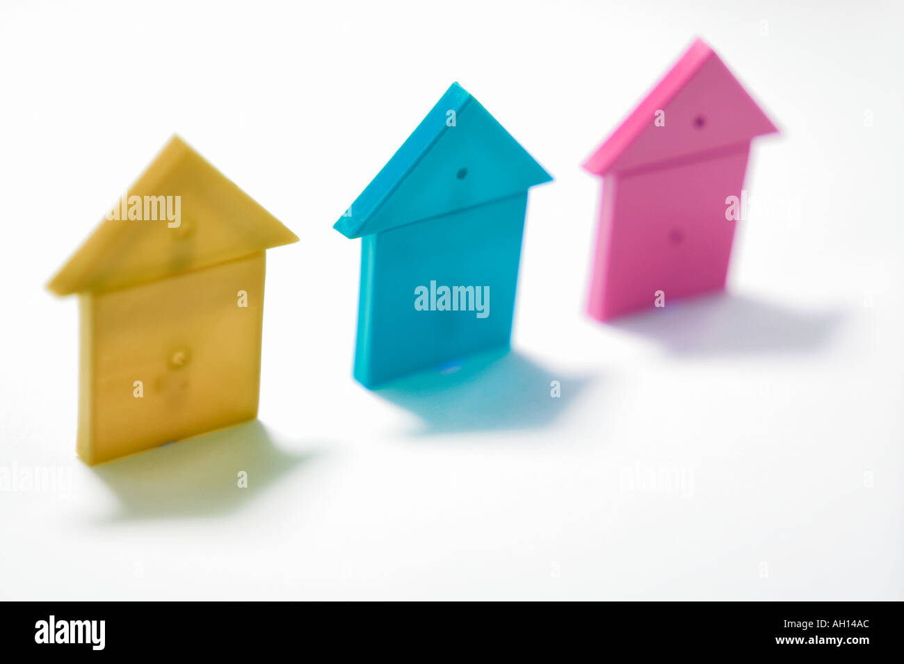 Wooden House Symbols Stock Photo - Alamy