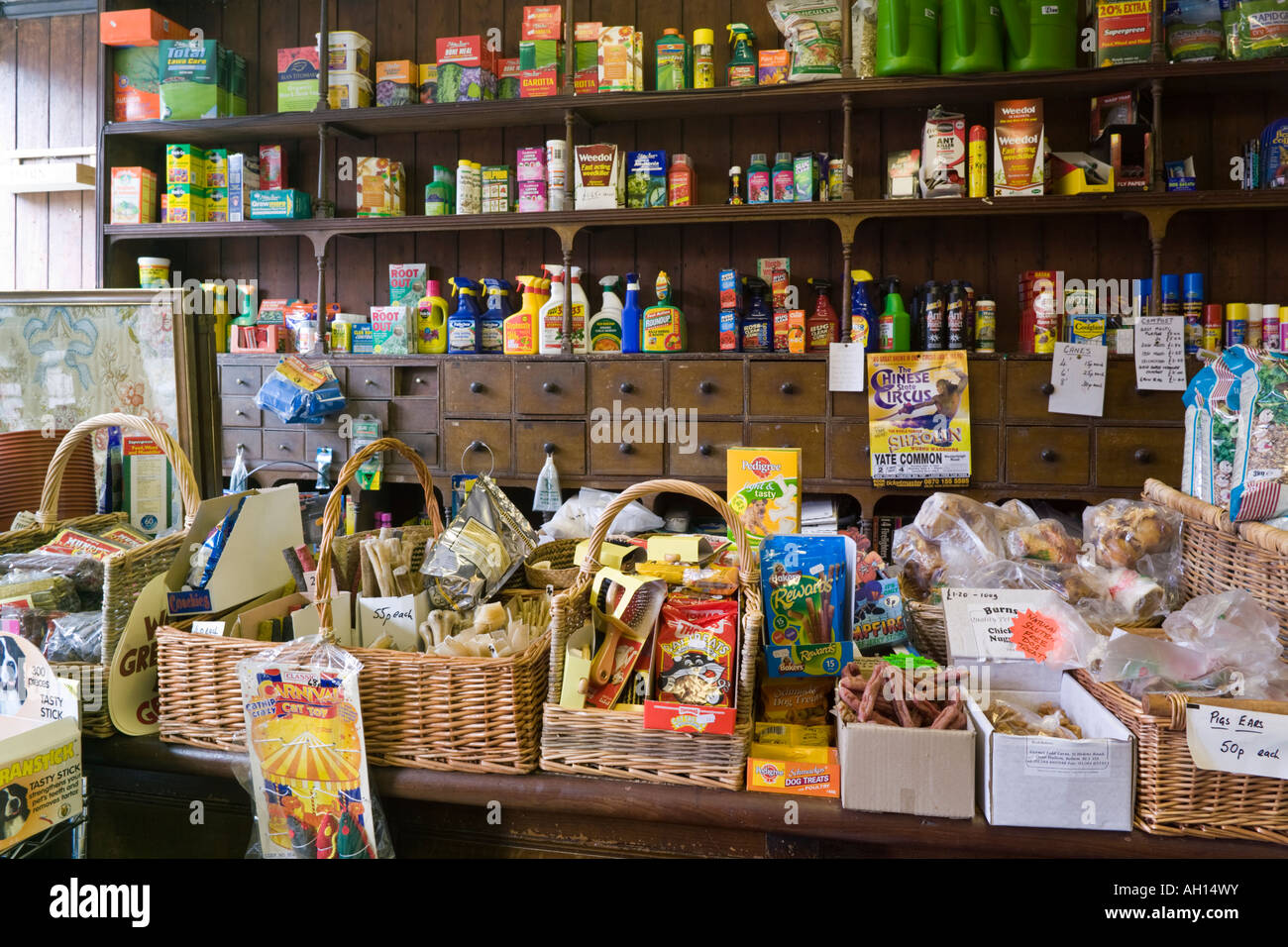The interior of Marshfield Country Stores in the High Street in the ...