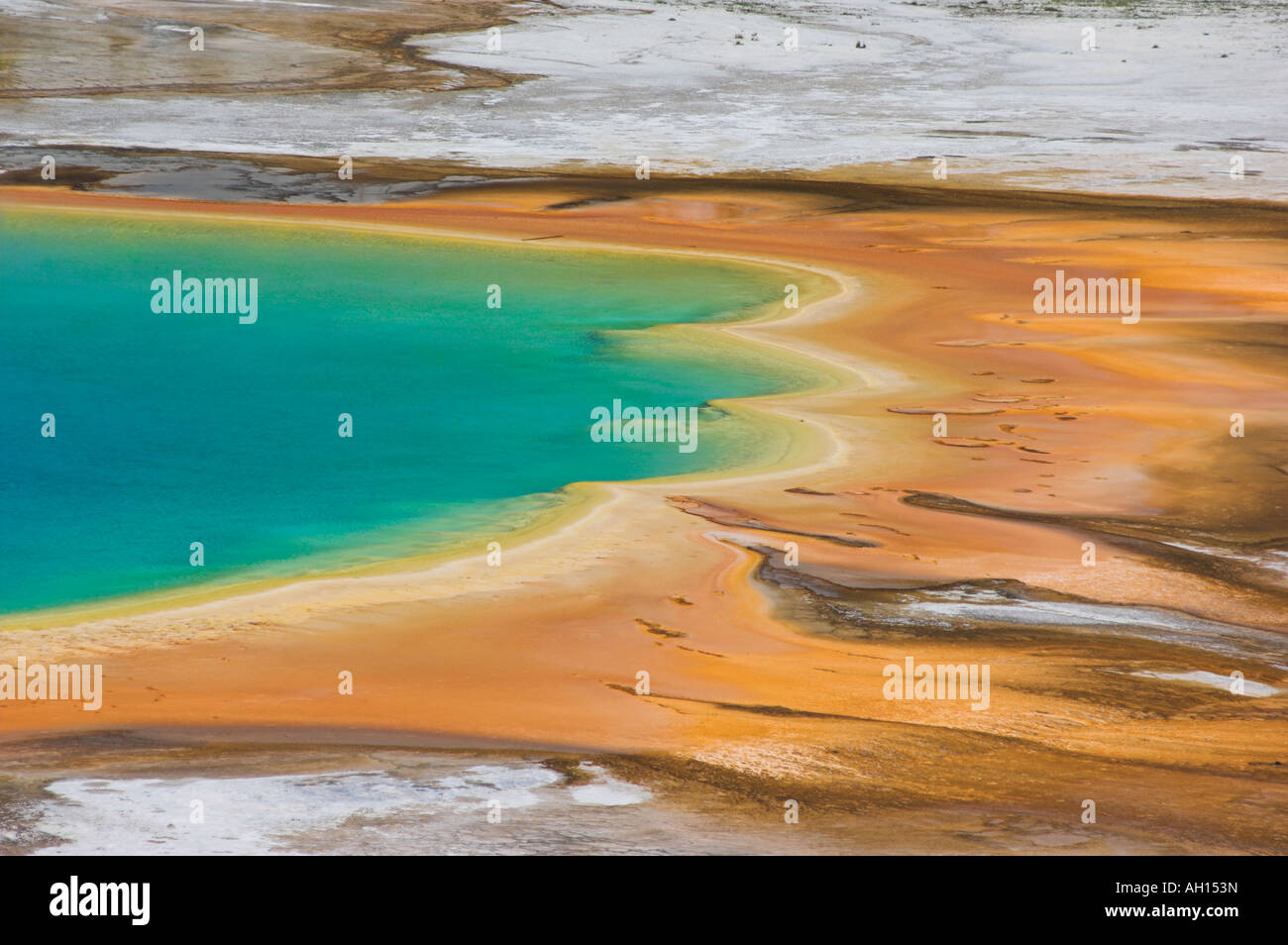 grand prismatic spring midway geyser basin yellowstone national park ...