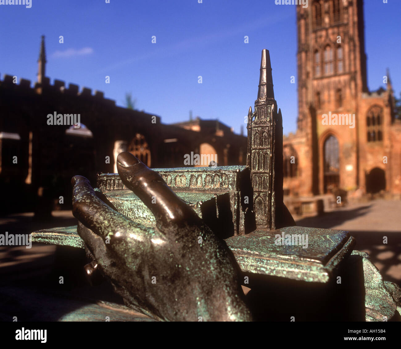 Old Cathedral Coventry England UK Stock Photo - Alamy