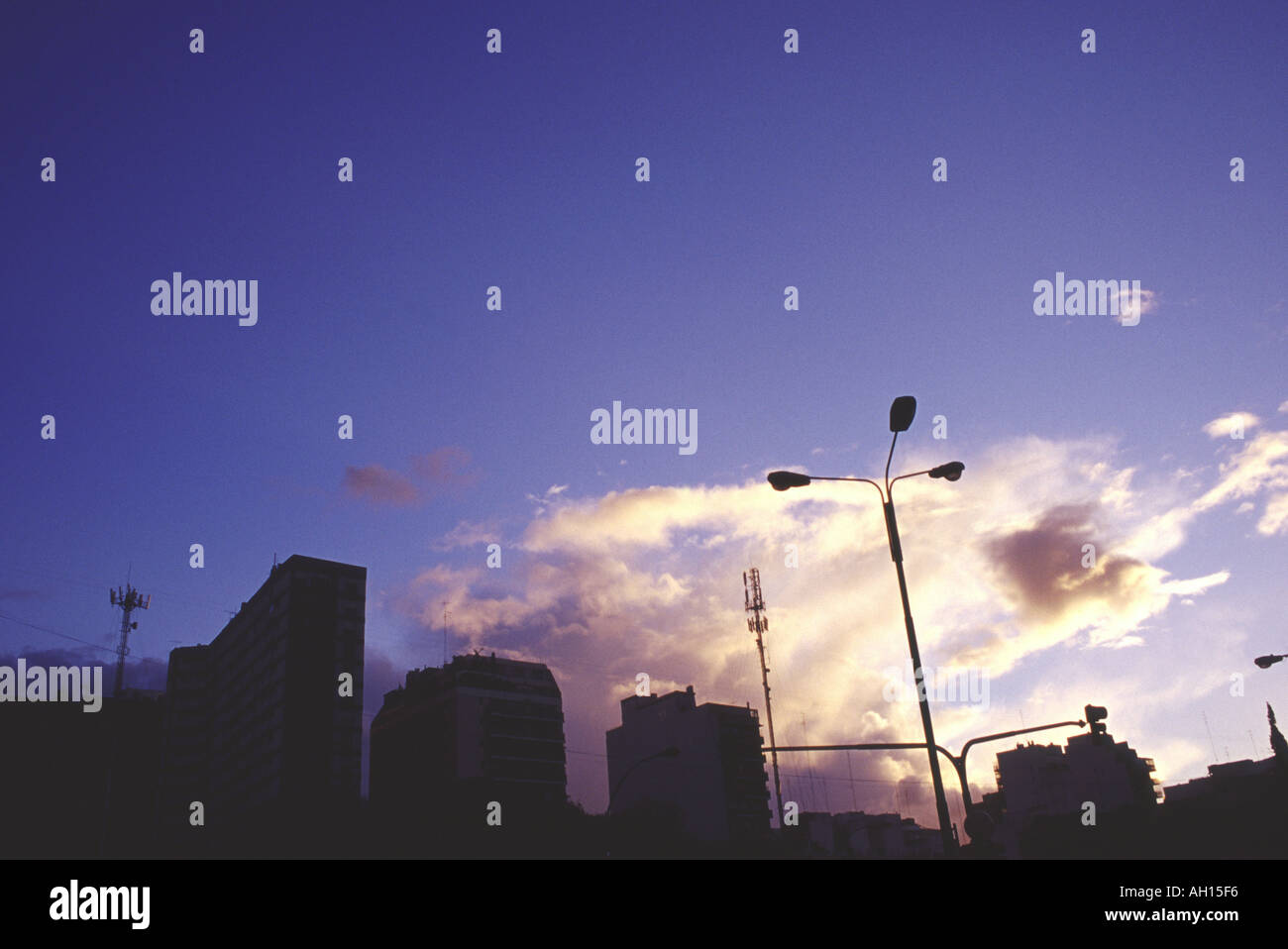 Buenos Aires Argentina series of buildings Stock Photo - Alamy