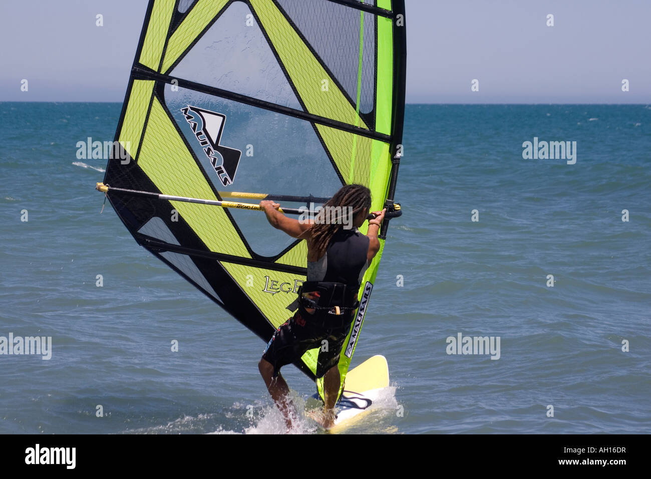 High speed windsurfer hi-res stock photography and images - Alamy