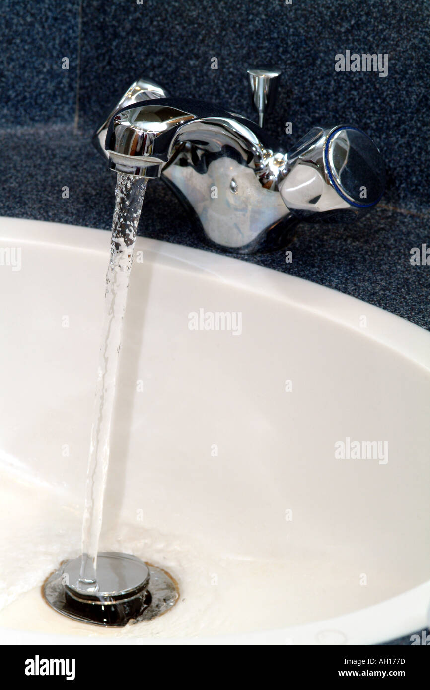 Tap and Running Water Stock Photo - Alamy