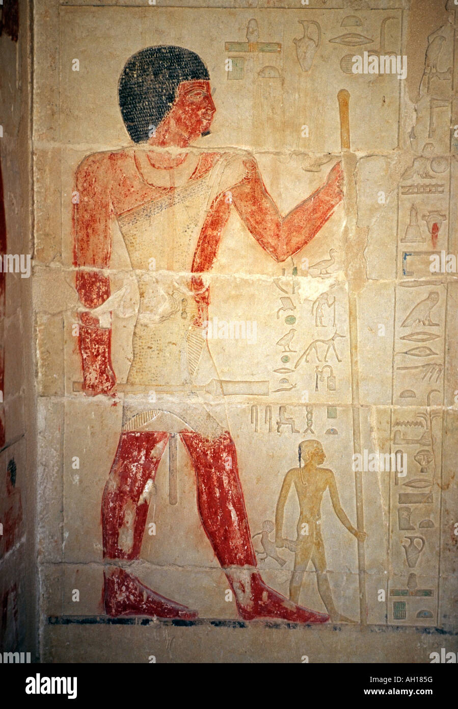 Egyptian wall painting hoopoe hi-res stock photography and images - Alamy