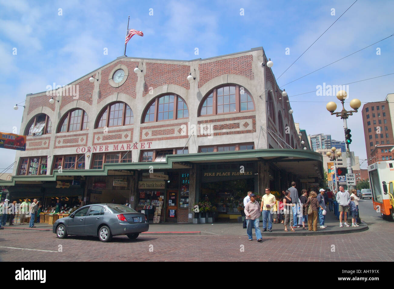 Pioneer Square in downtown Seattle Stock Photo - Alamy