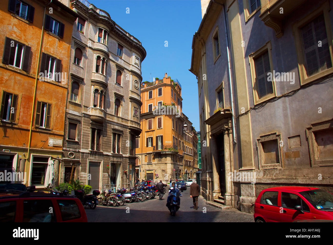 Rome Italy Street Scenes Architecture Stock Photo - Alamy