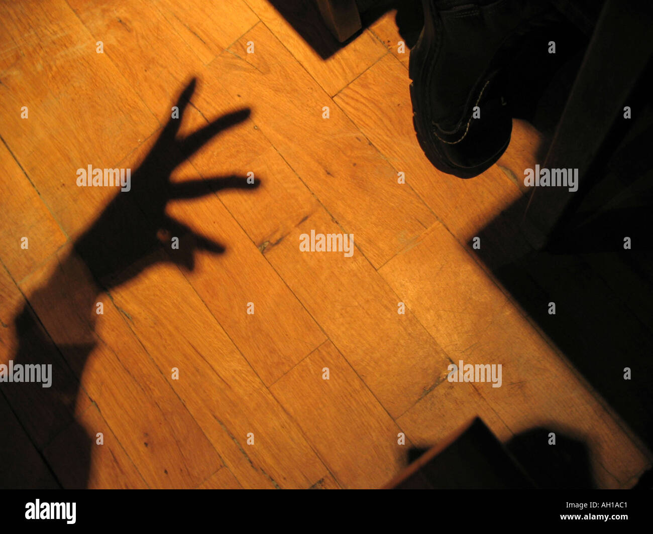 shadow of hand Stock Photo - Alamy
