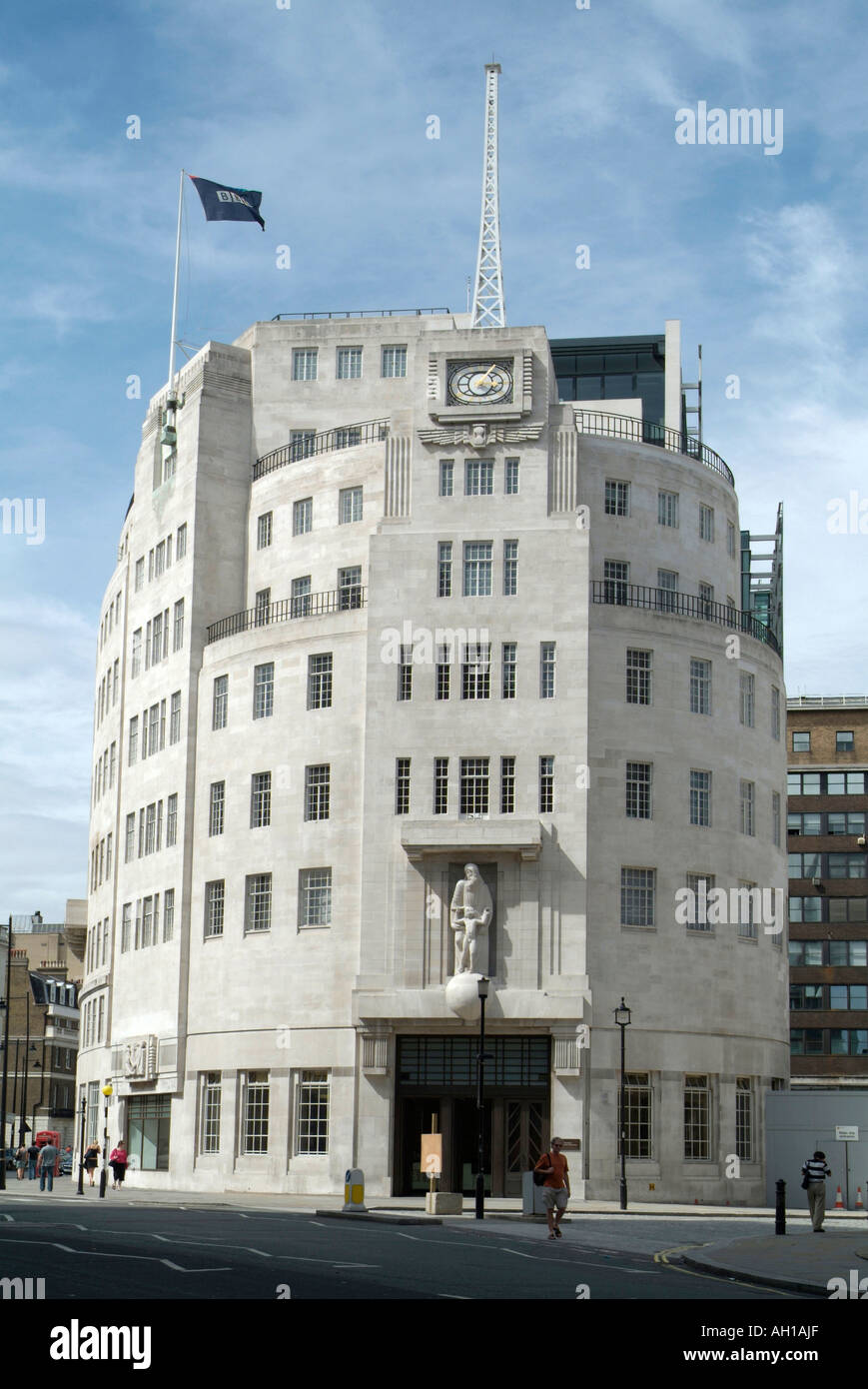 Bbc broadcasting house portland place hi-res stock photography and ...