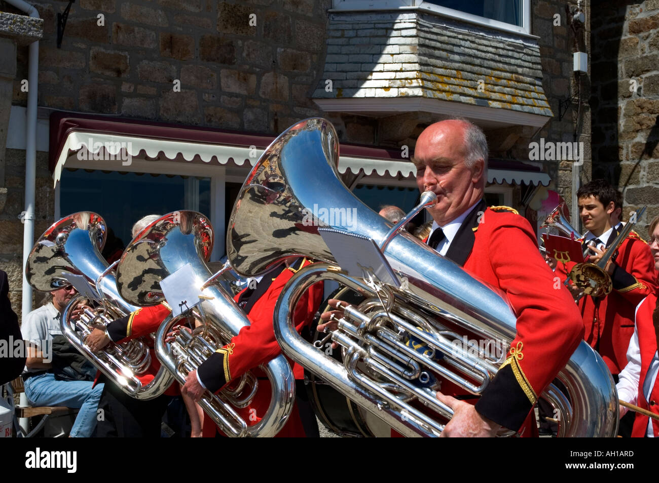 Silver brass band hi-res stock photography and images - Alamy