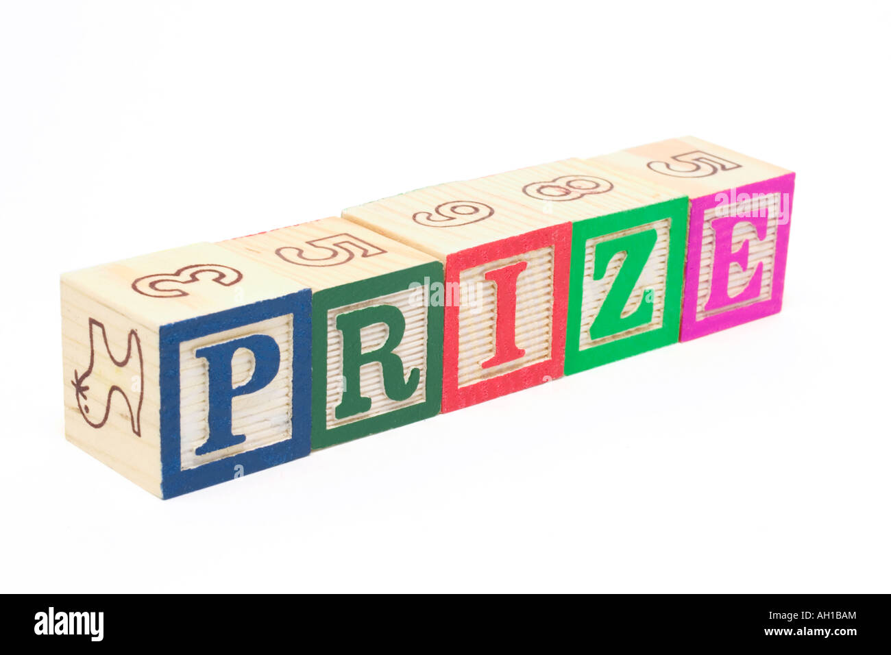 Alphabet Blocks - PRIZE Stock Photo - Alamy