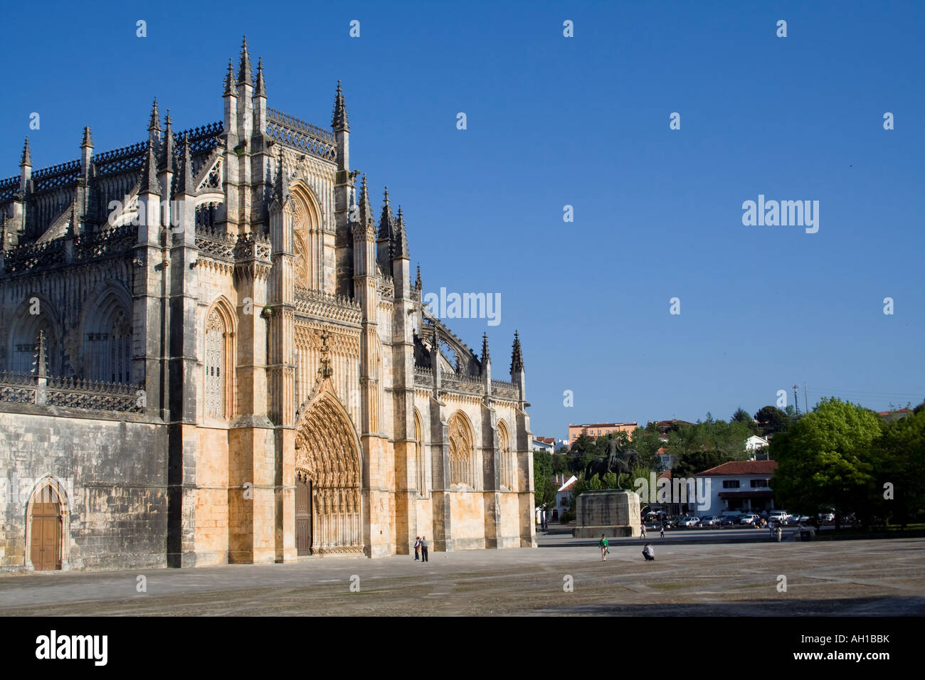 Batalha Monastery façade. Dominican Religious Order. Masterpiece of the ...