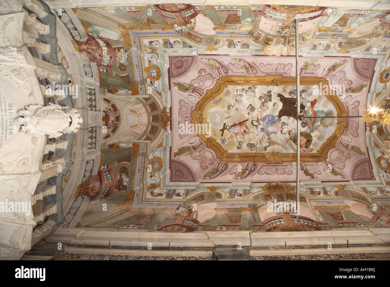 Roof of St Isabel Chapel, Estremoz, Alto Alentejo, Portugal Stock Photo ...