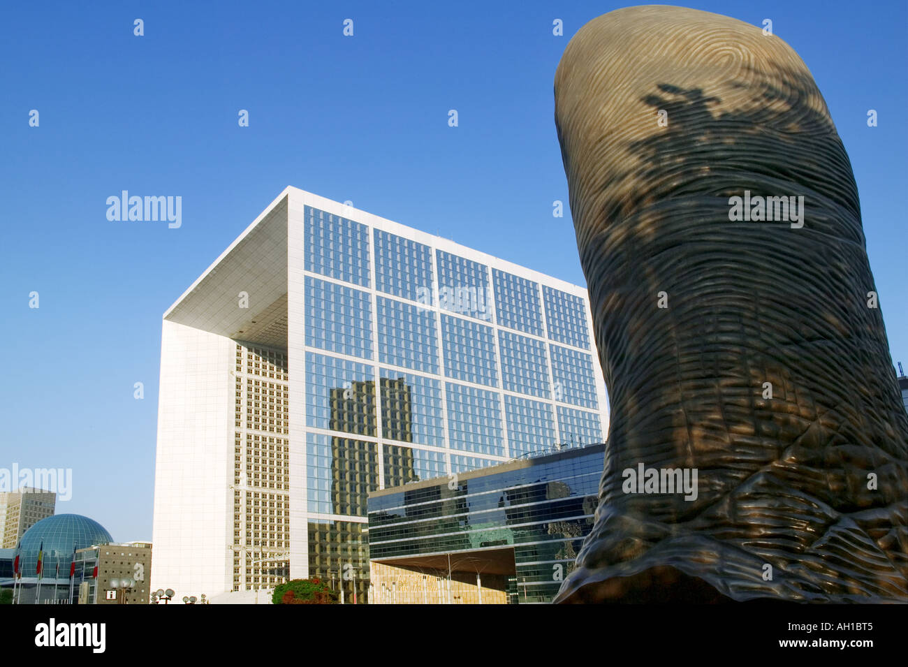 Thumb of Cesar in La Defense - Paris - France Stock Photo - Alamy