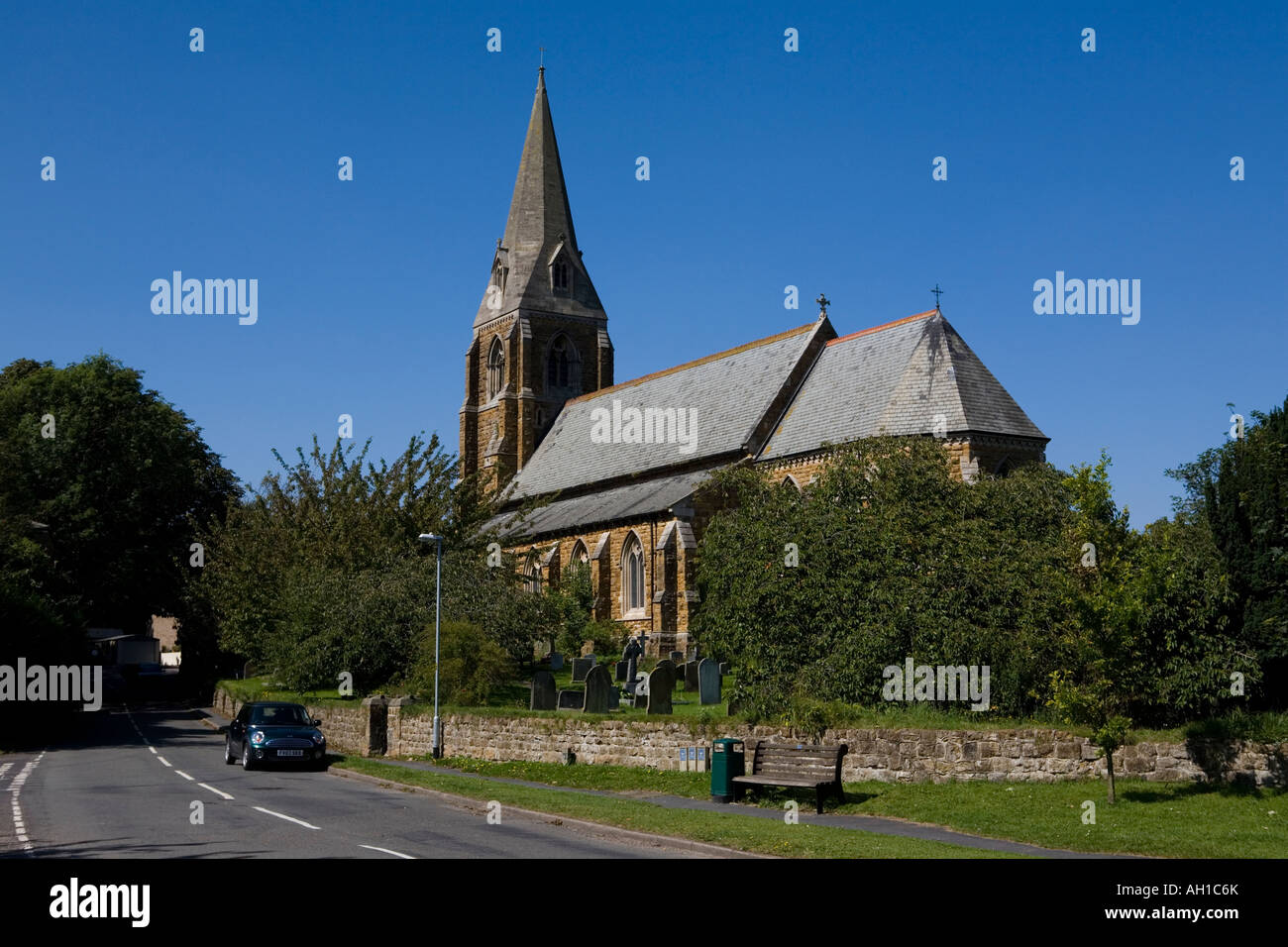 The Parish Church of Saint Mary and Saint Gabriel in Binbrook Stock ...