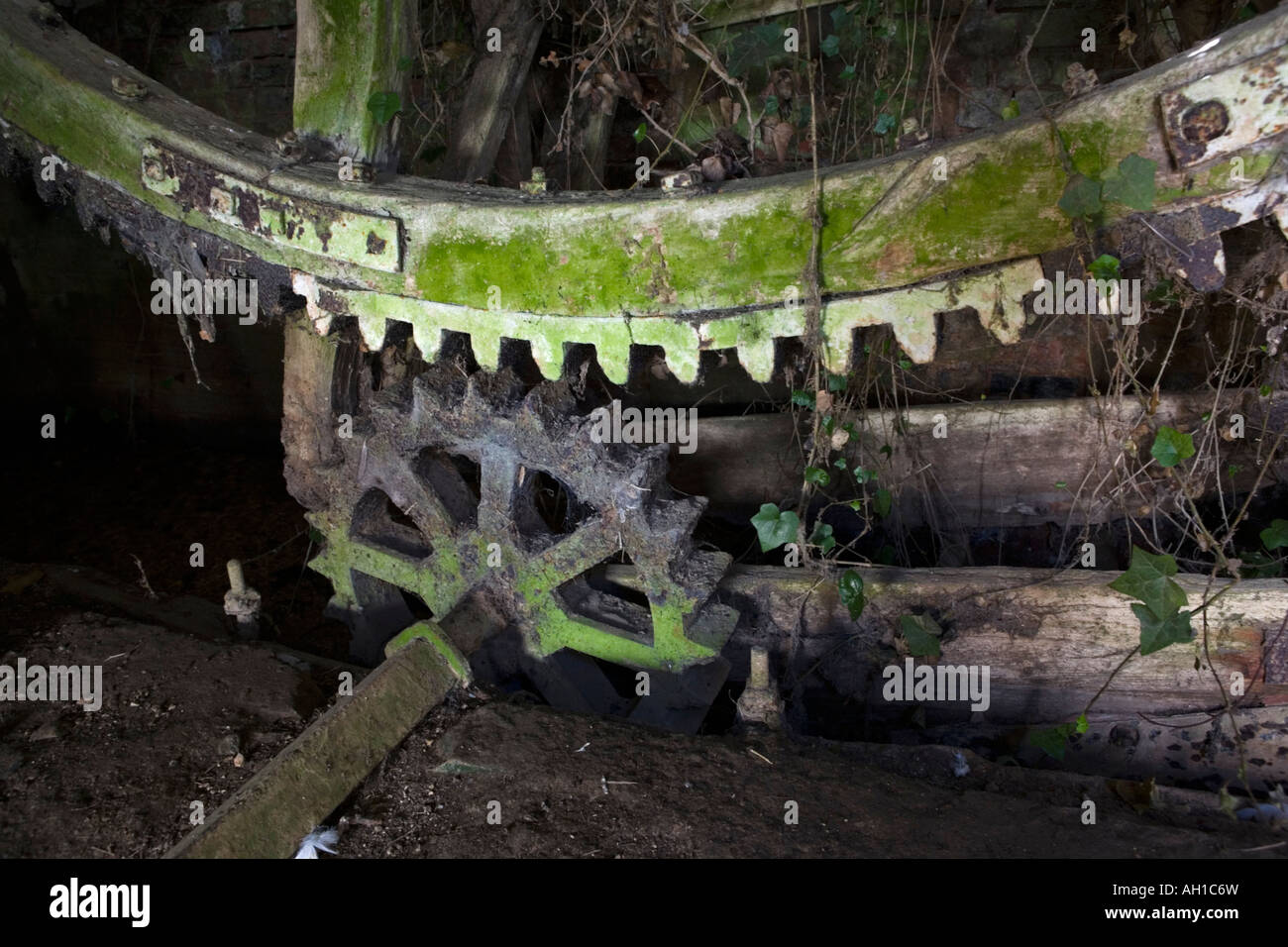 Wooden cog mill hi-res stock photography and images - Alamy