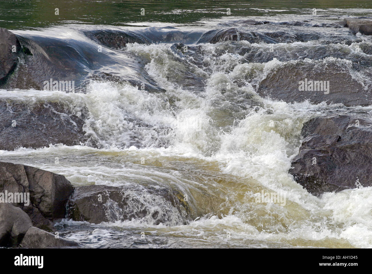 Water rushing fast and furious hi-res stock photography and images - Alamy