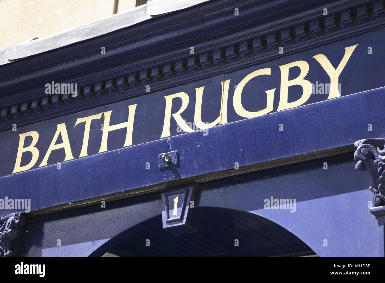 Bath Rugby Shop, Bath, England, UK Stock Photo - Alamy