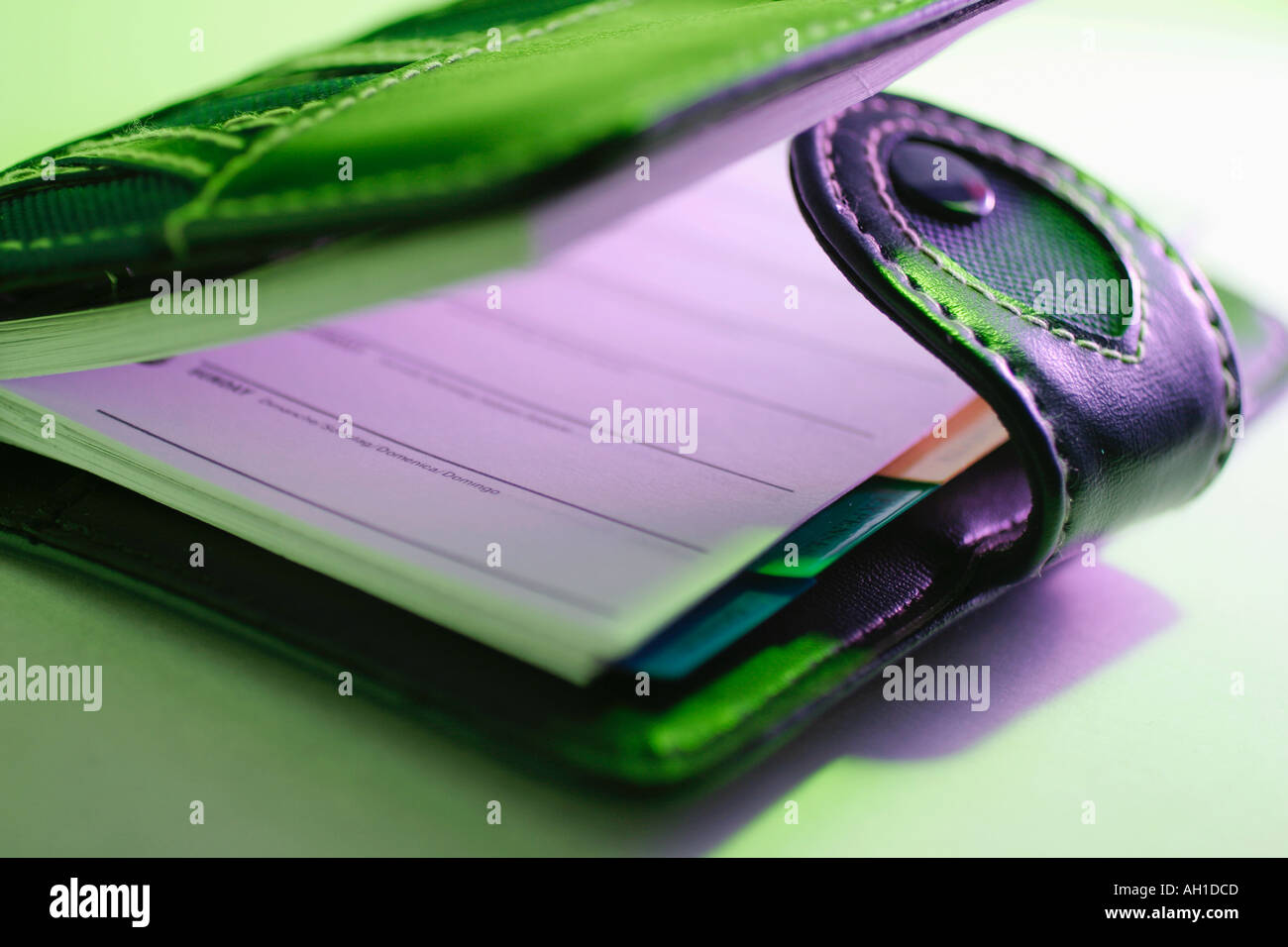 Pocket schedule planner hi-res stock photography and images - Alamy