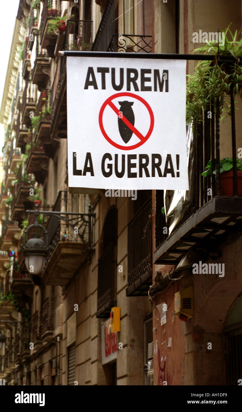 Barcelona at War Stock Photo - Alamy