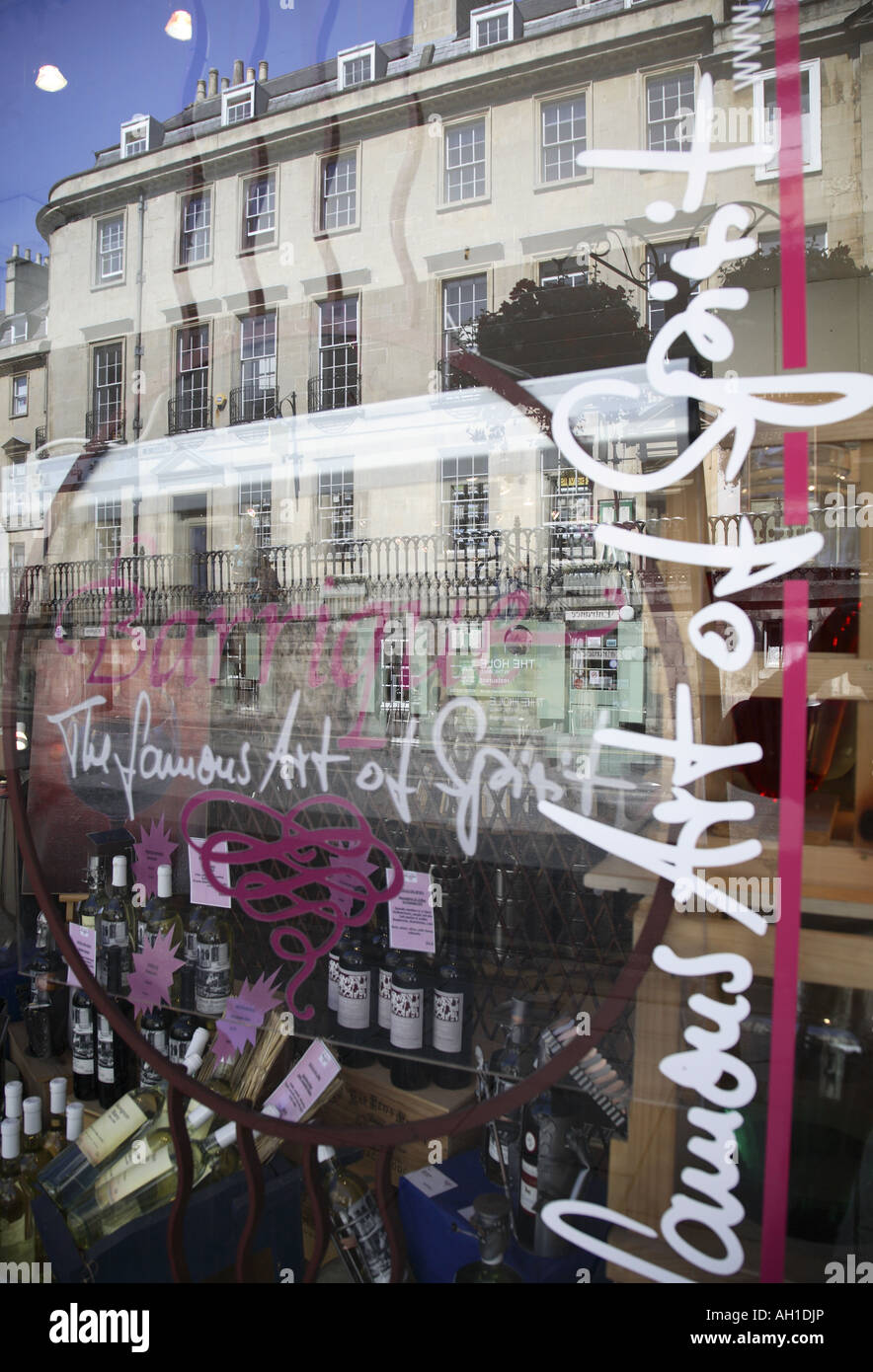 Reflection on a Shop Window in Bath, England, UK Stock Photo - Alamy