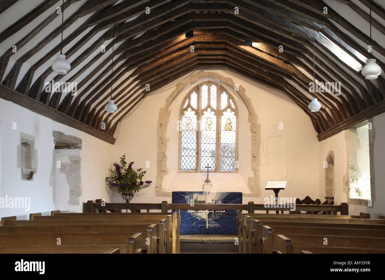 Interior of St Swithun Church, The Kingsgate, Winchester, Hampshire ...