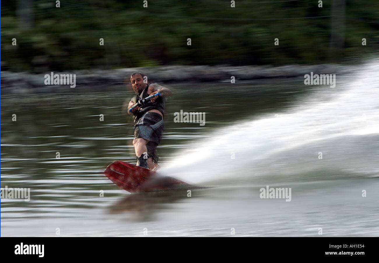 Aerial wakeboarding hi-res stock photography and images - Alamy