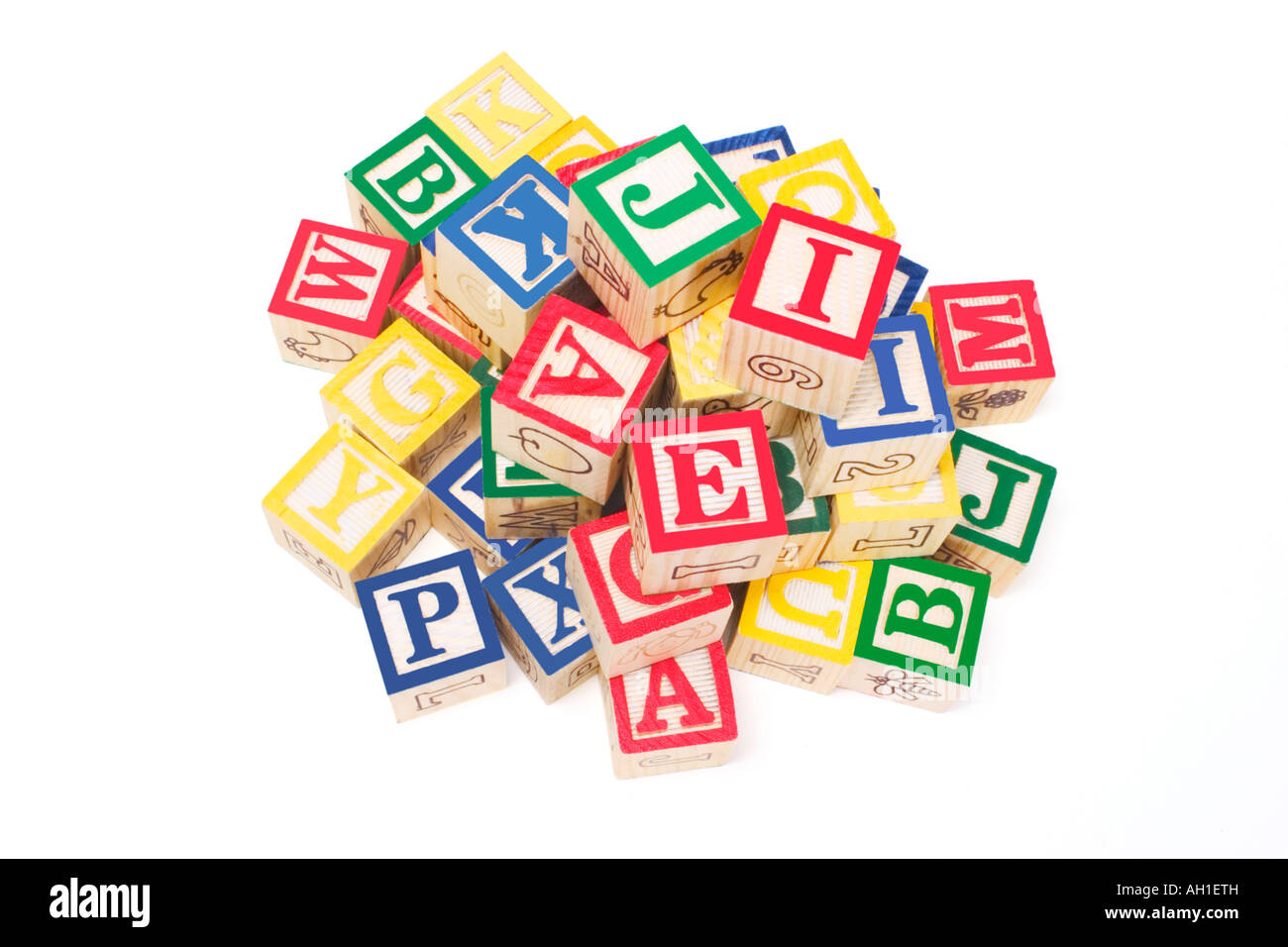 Stacking blocks child Cut Out Stock Images & Pictures - Alamy