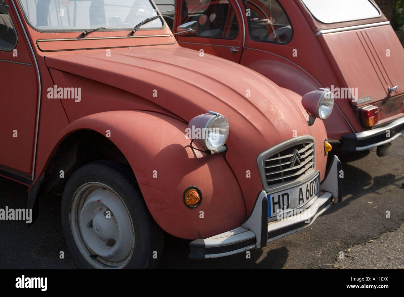 Old 2CV Deux Chevaux In Heidelberg Germany Stock Photo - Alamy