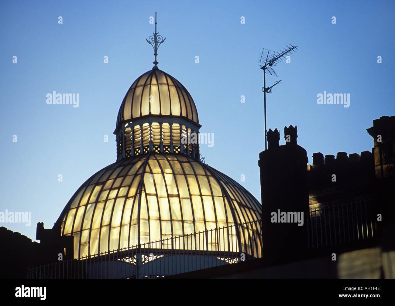 Victorian Splendour provided by the glass domed roof of Barton Arcade ...