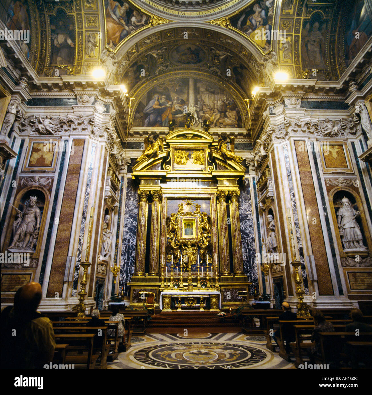 Rome Italy Santa Maria Maggiore Chapel Stock Photo - Alamy