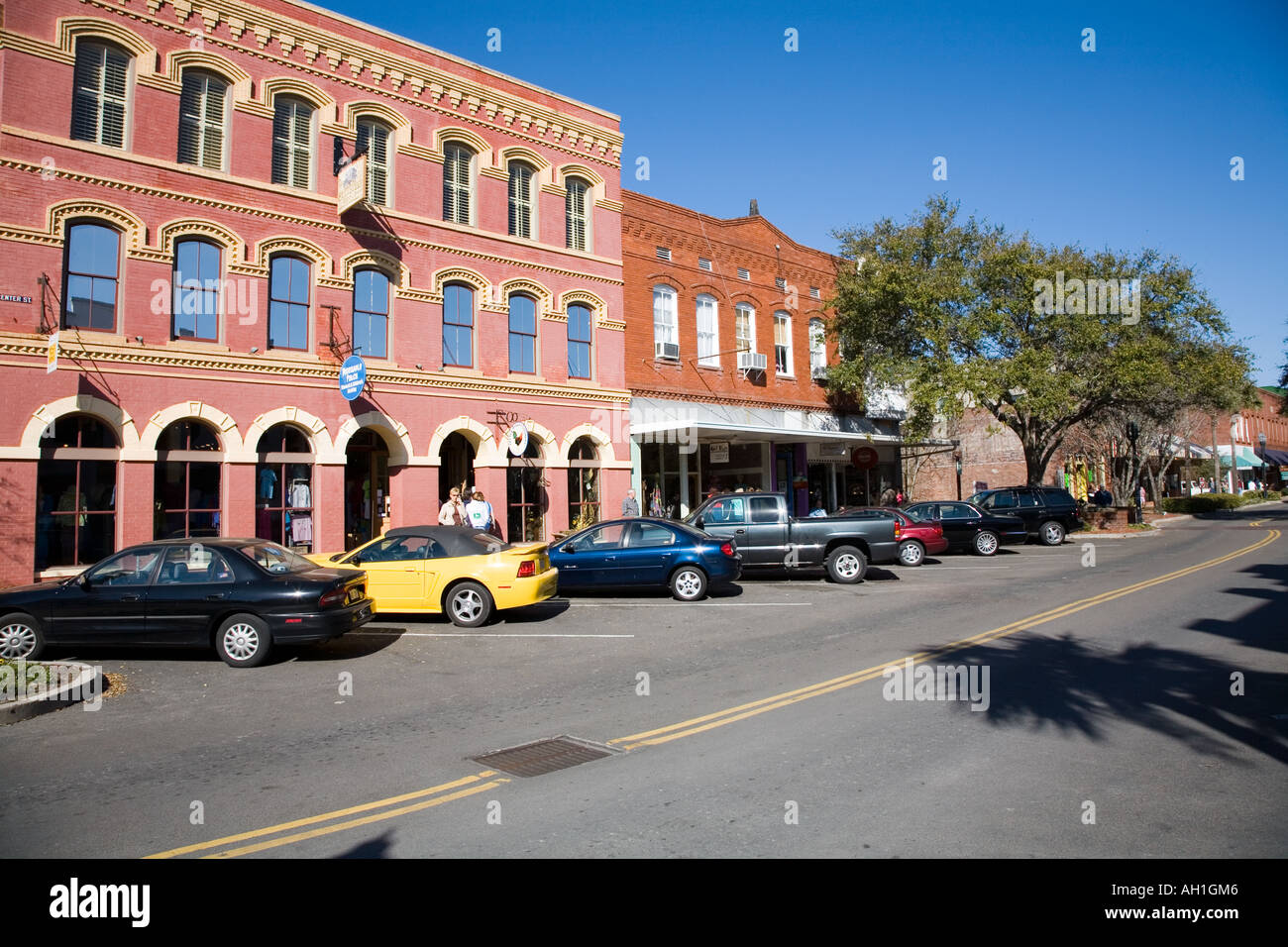Downtown Amelia Island Florida U.S.A Stock Photo - Alamy