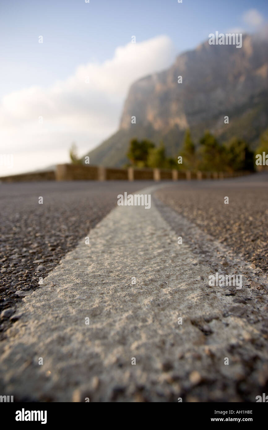 Windey road hi-res stock photography and images - Alamy