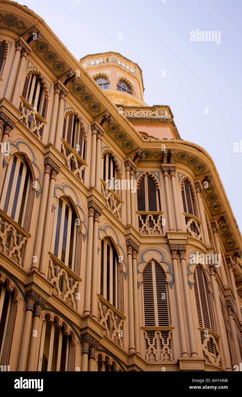 Spanish building in Palma Mallorca Stock Photo - Alamy