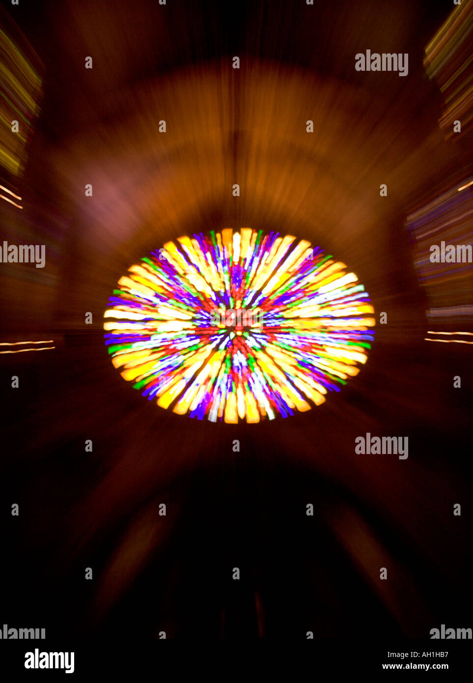Stained glass window cathedral palma hi-res stock photography and ...